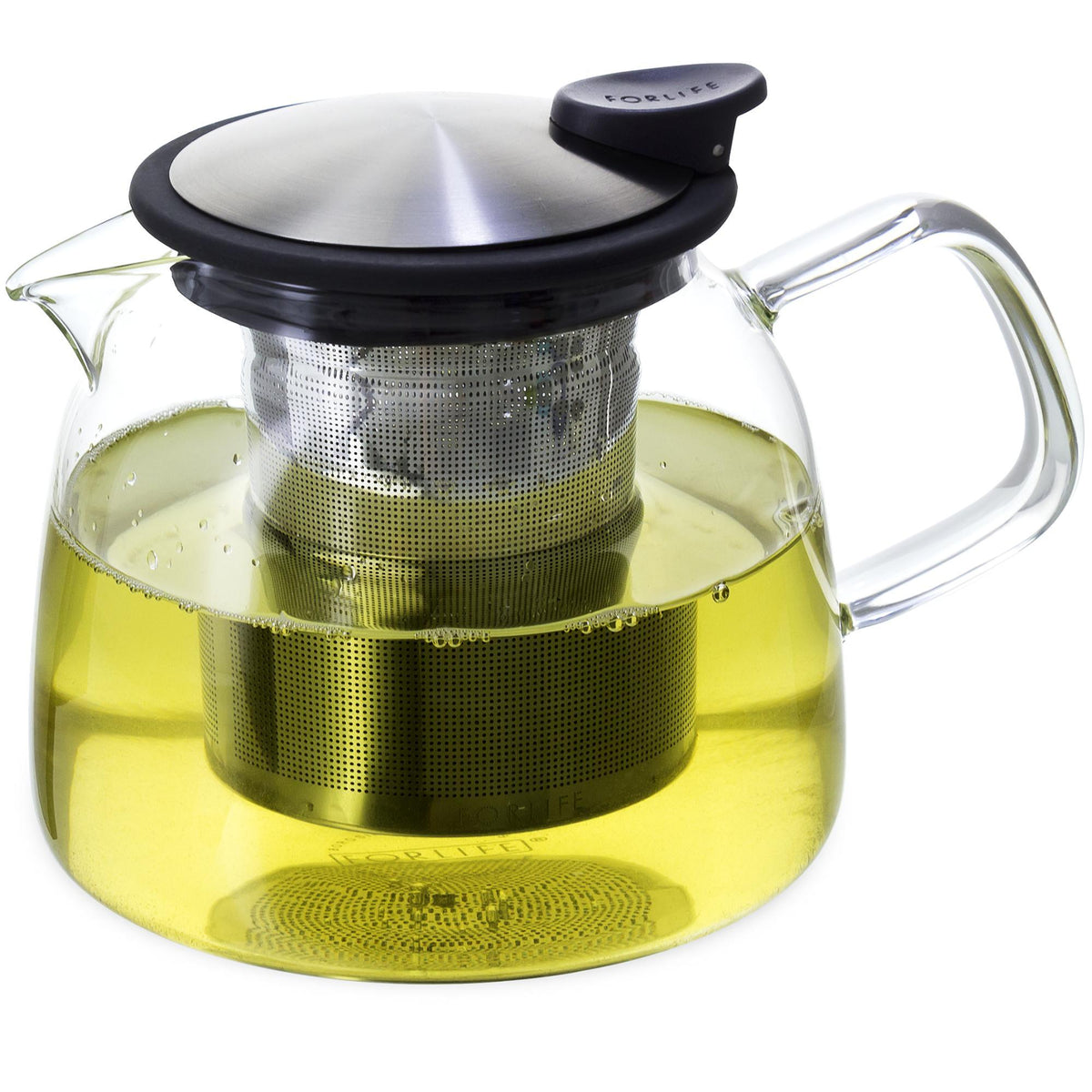 Bell Glass Teapot 14 oz – Verdigris Tea